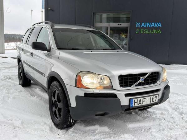 Grey Volvo XC90 2005 in Vilnius, with an engine capacity of 2.40 L and mileage of 417 thousand km for 3650 €, photo 6 on AUTOMOTO.COM.LV