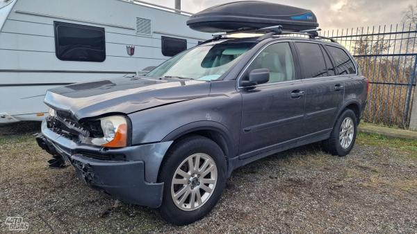 Pelēks Volvo XC90 2005 Panevēža, ar dzinēja tilpumu 2.50 L un nobraukumu 123 tūkst. km par 1999 €, foto 2 vietnē AUTOMOTO.COM.LV