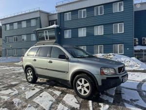Grey Volvo XC90 2005 in Vilnius, with an engine capacity of 2.40 L and mileage of 281 thousand km for 3100 €, photo 2 on AUTOMOTO.COM.LV