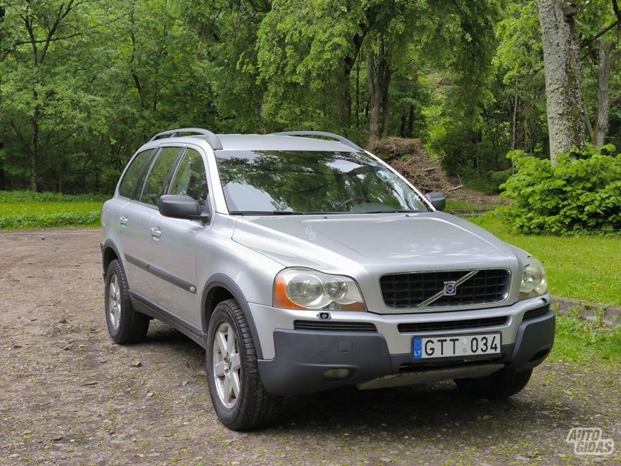 Серый Вольво ХС90 2005 в Вильнюс, объемом двигателя 2.40 л и пробегом 374 тыс. км за 2400 €, фото 1 на AUTOMOTO.COM.LV