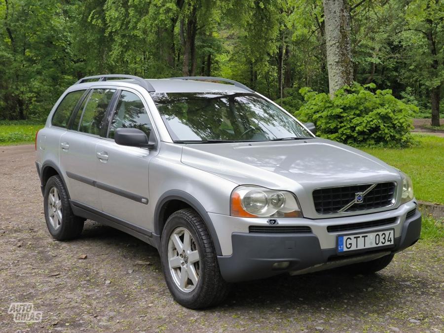 Серый Вольво ХС90 2005 в Вильнюс, объемом двигателя 2.40 л и пробегом 374 тыс. км за 2400 €, фото 8 на AUTOMOTO.COM.LV
