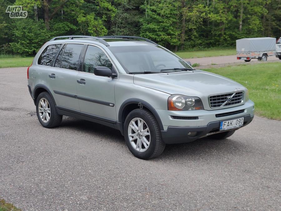 Pelēks Volvo XC90 2005 Viļņa, ar dzinēja tilpumu 2.50 L un nobraukumu 316 tūkst. km par 1899 €, foto 5 vietnē AUTOMOTO.COM.LV