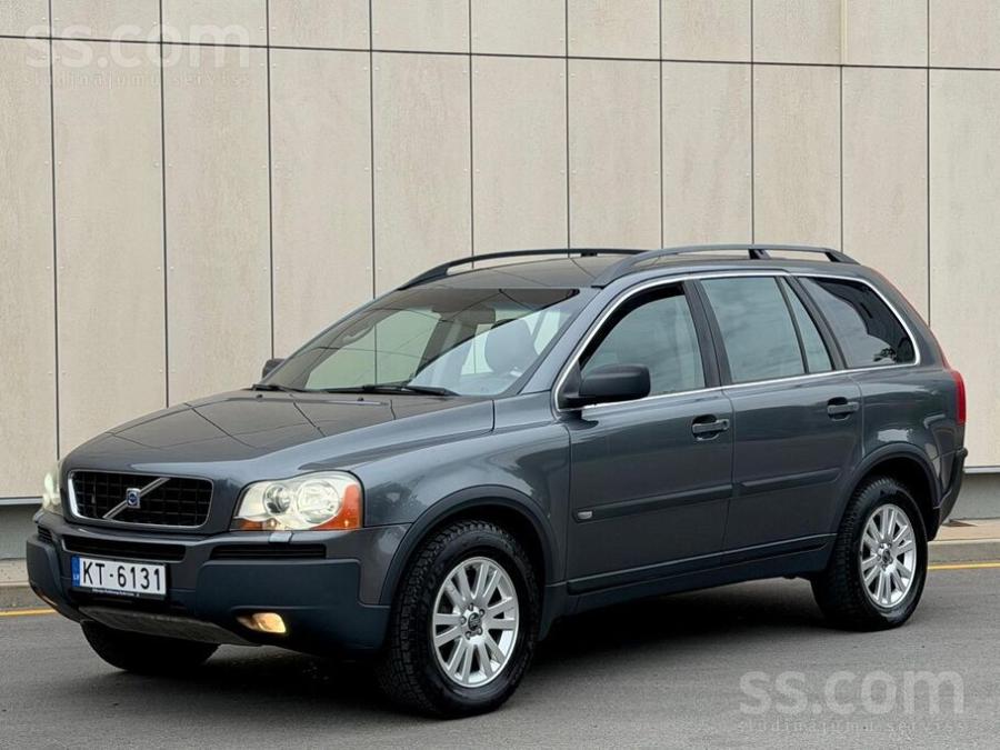Серый Вольво ХС90 2005 в Рига, объемом двигателя 2.40 л и пробегом 362 тыс. км за 2580 €, фото 3 на AUTOMOTO.COM.LV