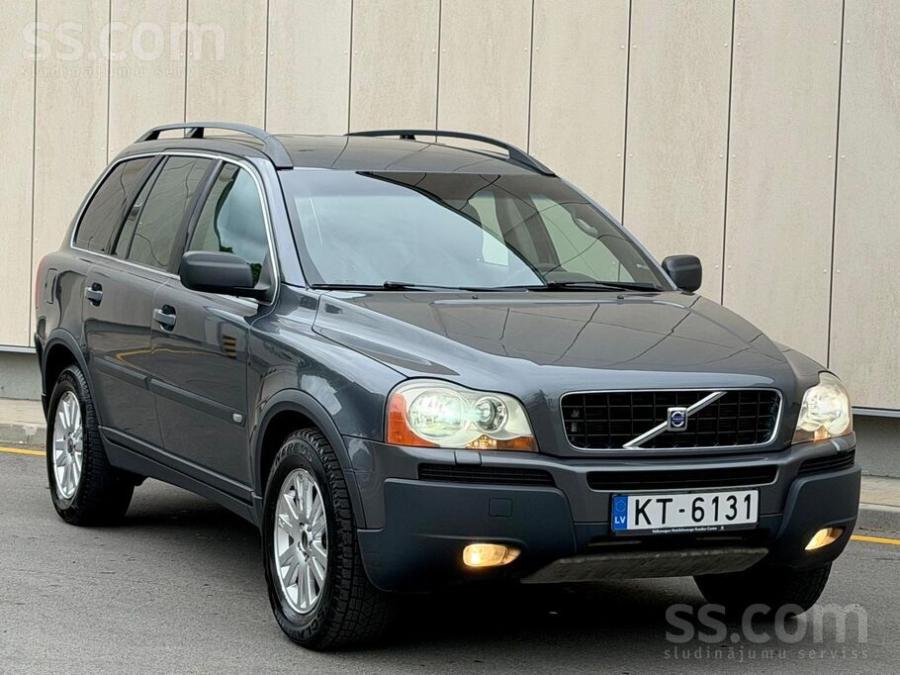 Серый Вольво ХС90 2005 в Рига, объемом двигателя 2.40 л и пробегом 362 тыс. км за 2580 €, фото 6 на AUTOMOTO.COM.LV