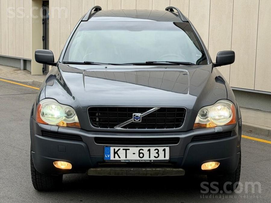 Серый Вольво ХС90 2005 в Рига, объемом двигателя 2.40 л и пробегом 362 тыс. км за 2580 €, фото 10 на AUTOMOTO.COM.LV