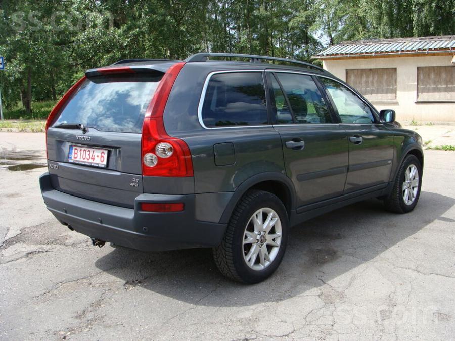 Pelēks Volvo XC90 2005 Rīga, ar dzinēja tilpumu 2.40 L un nobraukumu 0 tūkst. km par 5200 €, foto 7 vietnē AUTOMOTO.COM.LV