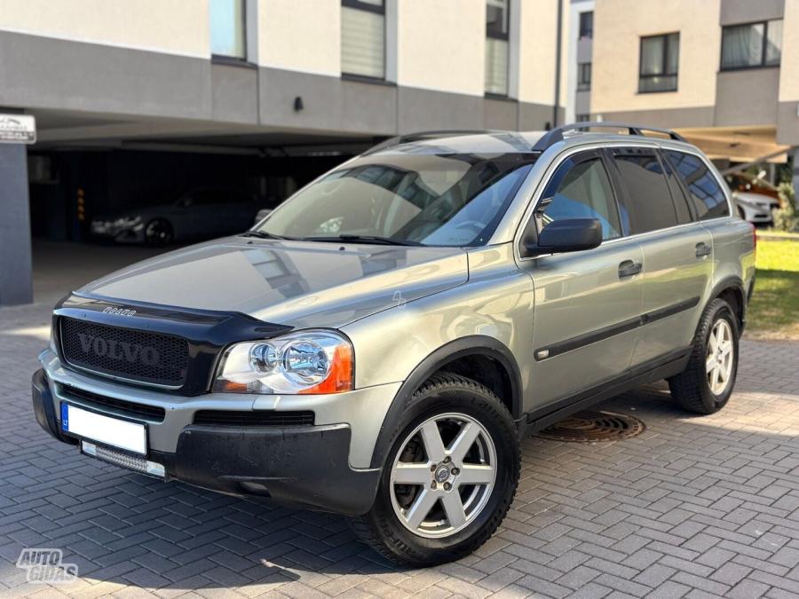 Grey Volvo XC90 2005 in Kaunas, with an engine capacity of 2.40 L and mileage of 380 thousand km for 2100 €, photo 3 on AUTOMOTO.COM.LV