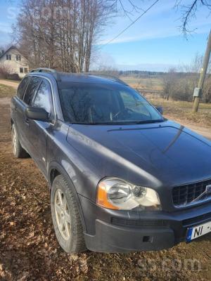 Grey Volvo XC90 2005 in Riga, with an engine capacity of 2.40 L and mileage of 366 thousand km for 3500 €, photo  on AUTOMOTO.COM.LV
