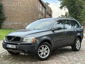 Grey Volvo XC90 2005 in Jelgava, with an engine capacity of 2.40 L and mileage of 318 thousand km for 3150 €, photo 3 on AUTOMOTO.COM.LV