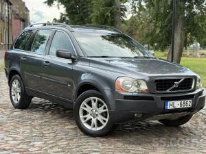 Grey Volvo XC90 2005 in Jelgava, with an engine capacity of 2.40 L and mileage of 318 thousand km for 3150 €, photo 4 on AUTOMOTO.COM.LV