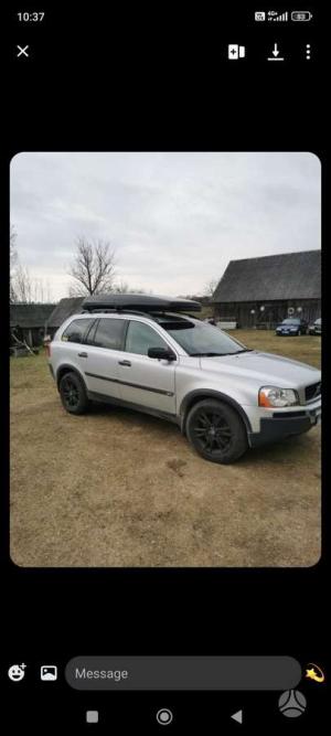 Grey Volvo XC90 2005 in Utena, with an engine capacity of 2.40 L and mileage of 600 thousand km for 3300 €, photo 17 on AUTOMOTO.COM.LV