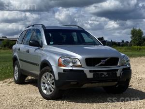 Grey Volvo XC90 2005 in Riga, with an engine capacity of 2.40 L and mileage of 342 thousand km for 4450 €, photo  on AUTOMOTO.COM.LV