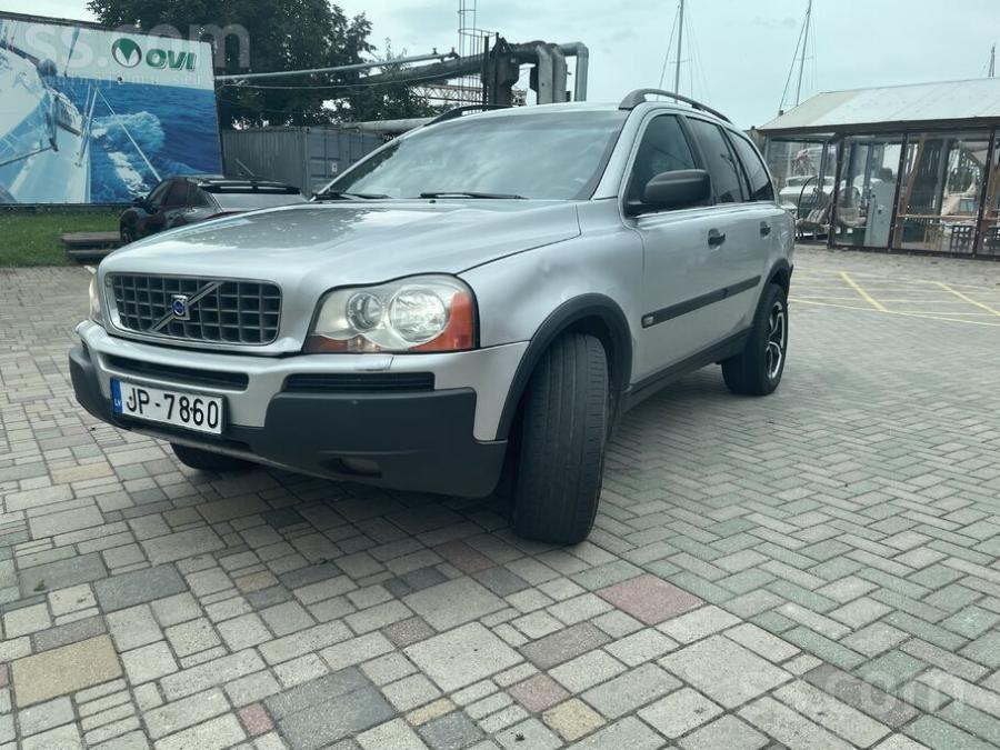 Серый Вольво ХС90 2005 в Рига, объемом двигателя 2.40 л и пробегом 0 тыс. км за 2650 €, фото 5 на AUTOMOTO.COM.LV