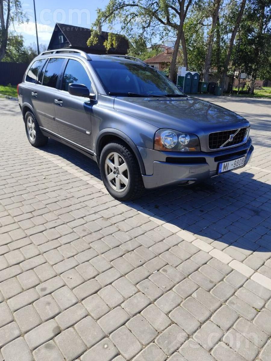 Pelēks Volvo XC90 2005 Rēzekne, ar dzinēja tilpumu 2.40 L un nobraukumu 367 tūkst. km par 4250 €, foto 3 vietnē AUTOMOTO.COM.LV