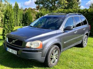 Grey Volvo XC90 2005 in Bauska, with an engine capacity of 2.40 L and mileage of 482 thousand km for 1950 €, photo 4 on AUTOMOTO.COM.LV