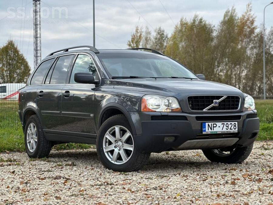 Grey Volvo XC90 2006 in Jelgava, with an engine capacity of 2.40 L and mileage of 0 thousand km for 5200 €, photo 3 on AUTOMOTO.COM.LV