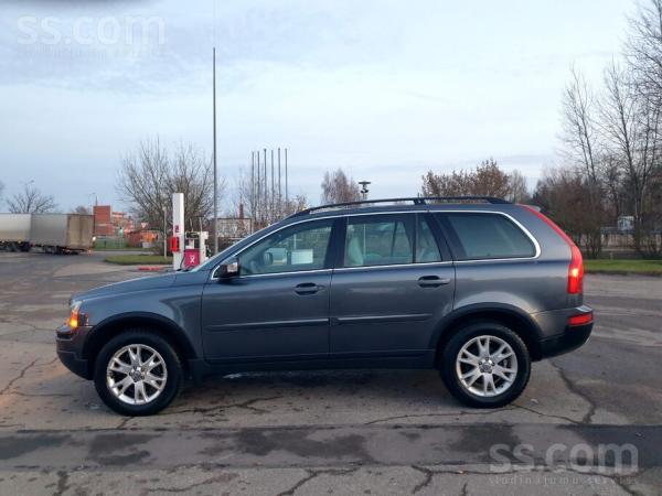 Grey Volvo XC90 2006 in Riga, with an engine capacity of 2.40 L and mileage of 361 thousand km for 3770 €, photo 6 on AUTOMOTO.COM.LV