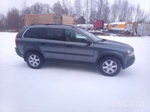 Grey Volvo XC90 2006 in Riga, with an engine capacity of 2.40 L and mileage of 0 thousand km for 3450 €, photo  on AUTOMOTO.COM.LV