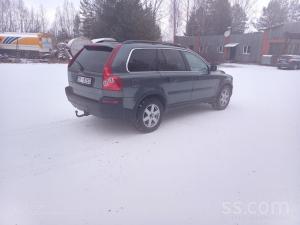 Grey Volvo XC90 2006 in Riga, with an engine capacity of 2.40 L and mileage of 0 thousand km for 3450 €, photo 8 on AUTOMOTO.COM.LV