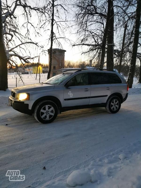 Grey Volvo XC90 2006 in Vilnius, with an engine capacity of 2.50 L and mileage of 246 thousand km for 2050 €, photo 8 on AUTOMOTO.COM.LV