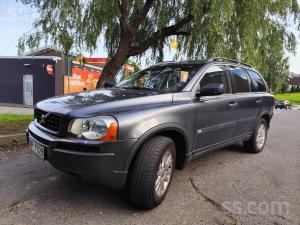 Grey Volvo XC90 2006 in Dobele, with an engine capacity of 2.40 L and mileage of 289 thousand km for 4990 €, photo  on AUTOMOTO.COM.LV