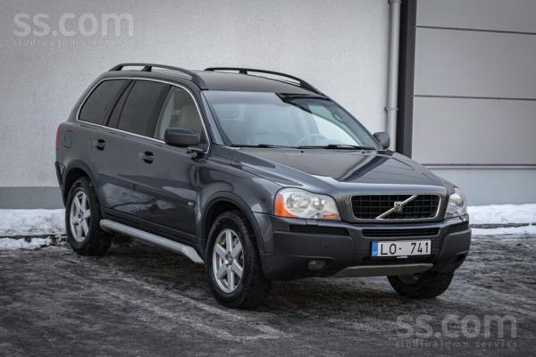 Grey Volvo XC90 2006 in Riga, with an engine capacity of 2.40 L and mileage of 0 thousand km for 3990 €, photo 3 on AUTOMOTO.COM.LV
