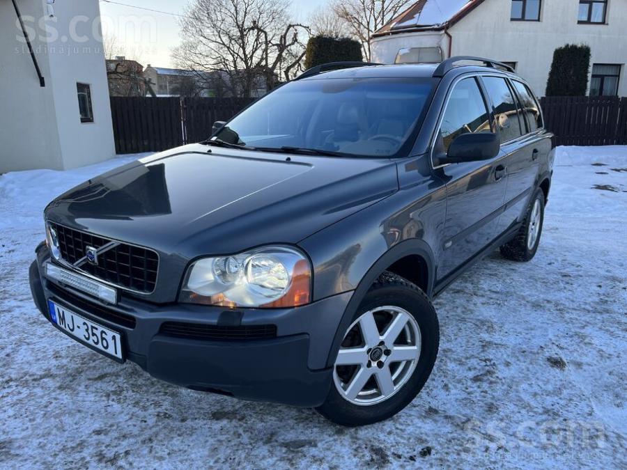Pelēks Volvo XC90 2006 Rīga, ar dzinēja tilpumu 2.40 L un nobraukumu 0 tūkst. km par 3490 €, foto 1 vietnē AUTOMOTO.COM.LV