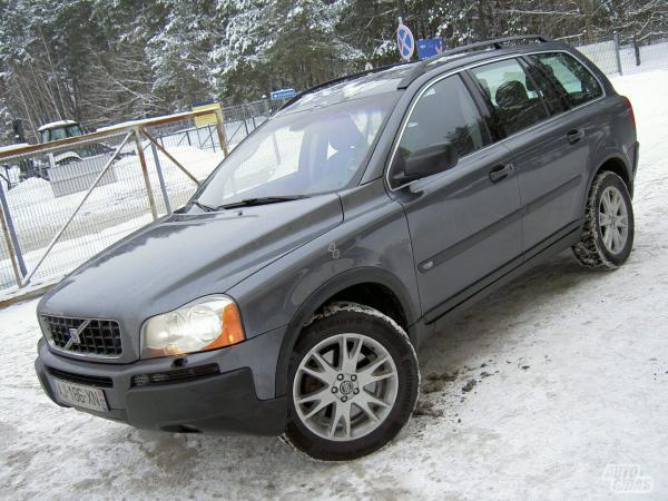 Grey Volvo XC90 2006 in Vilnius, with an engine capacity of 2.40 L and mileage of 255 thousand km for 5199 €, photo 1 on AUTOMOTO.COM.LV