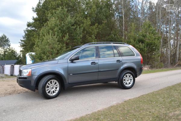 Grey Volvo XC90 2006 in Vilnius, with an engine capacity of 2.40 L and mileage of 322 thousand km for 4250 €, photo 8 on AUTOMOTO.COM.LV
