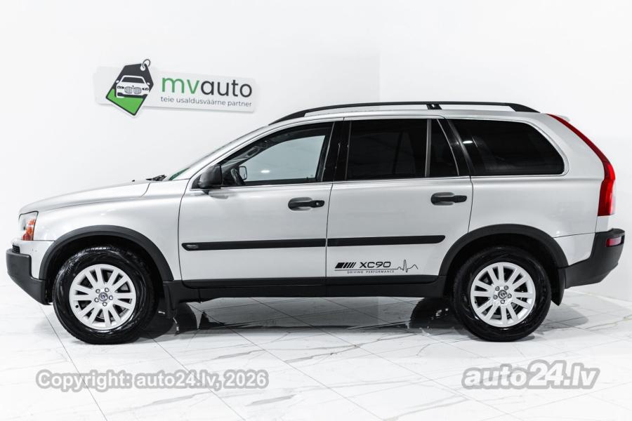 Grey Volvo XC90 2006 in Tallinn, with an engine capacity of 2.40 L and mileage of 350 thousand km for 5500 €, photo 10 on AUTOMOTO.COM.LV