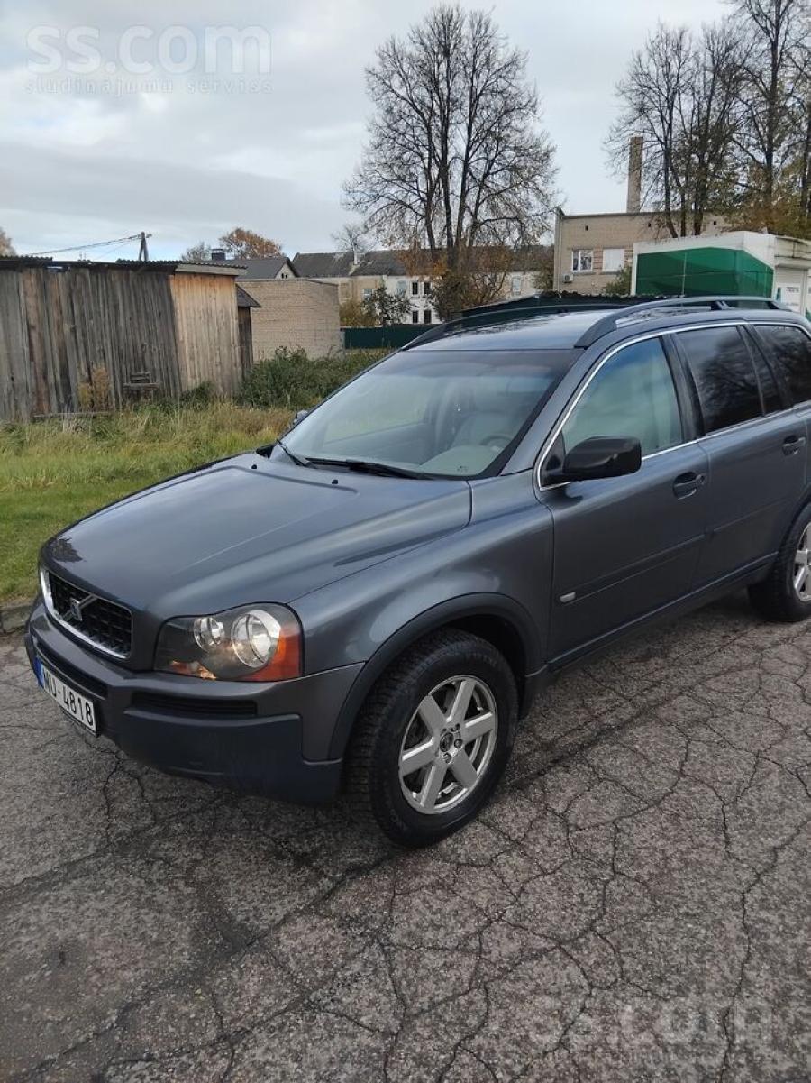 Pelēks Volvo XC90 2006 Daugavpils, ar dzinēja tilpumu 2.40 L un nobraukumu 313 tūkst. km par 3200 €, foto 4 vietnē AUTOMOTO.COM.LV