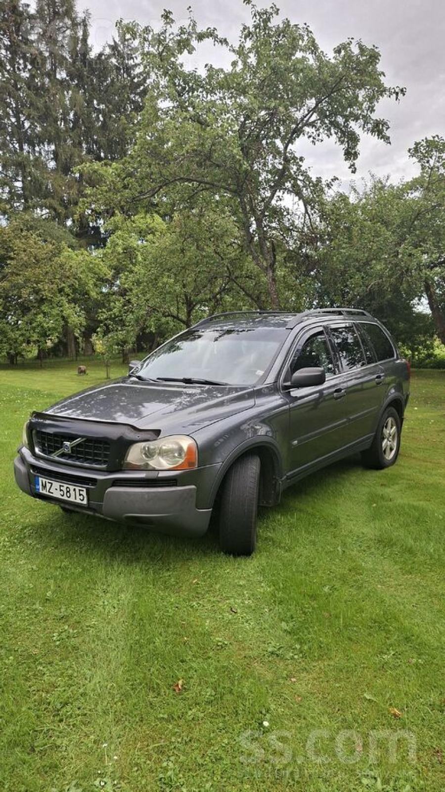 Pelēks Volvo XC90 2006 Rīga, ar dzinēja tilpumu 2.50 L un nobraukumu 423 tūkst. km par 4300 €, foto 3 vietnē AUTOMOTO.COM.LV