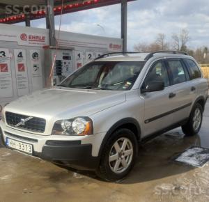 Pelēks Volvo XC90 2006 Jūrmala, ar dzinēja tilpumu 2.40 L un nobraukumu 454 tūkst. km par 4300 €, foto  vietnē AUTOMOTO.COM.LV