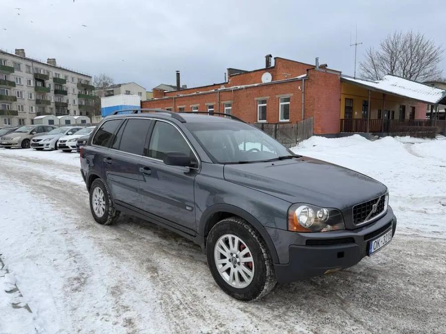 Серый Вольво ХС90 2006 в Вентспилс, объемом двигателя 2.40 л и пробегом 275 тыс. км за 3990 €, фото 4 на AUTOMOTO.COM.LV