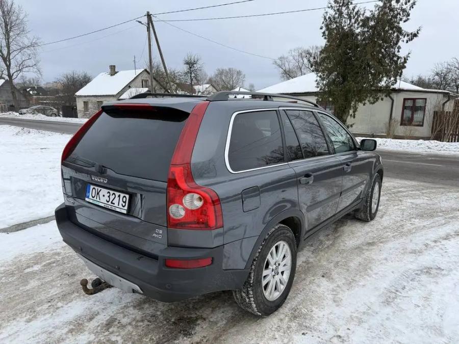 Серый Вольво ХС90 2006 в Вентспилс, объемом двигателя 2.40 л и пробегом 275 тыс. км за 3990 €, фото 5 на AUTOMOTO.COM.LV