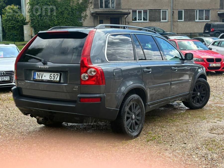 Pelēks Volvo XC90 2006 Kuldīga, ar dzinēja tilpumu 2.40 L un nobraukumu 453 tūkst. km par 3990 €, foto 5 vietnē AUTOMOTO.COM.LV