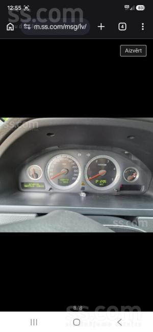 Grey Volvo XC90 2006 in Jekabpils, with an engine capacity of 2.40 L and mileage of 450 thousand km for 5500 €, photo 8 on AUTOMOTO.COM.LV