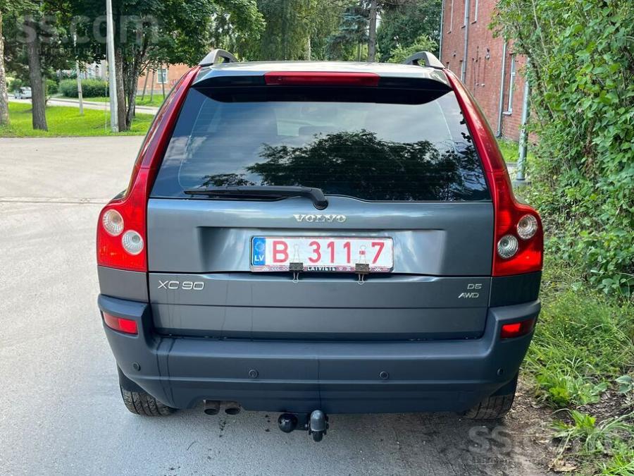 Pelēks Volvo XC90 2006 Rīga, ar dzinēja tilpumu 2.40 L un nobraukumu 0 tūkst. km par 3290 €, foto 5 vietnē AUTOMOTO.COM.LV