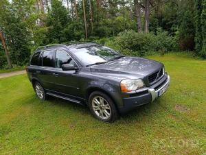 Grey Volvo XC90 2006 in Tukums, with an engine capacity of 2.40 L and mileage of 420 thousand km for 3000 €, photo  on AUTOMOTO.COM.LV