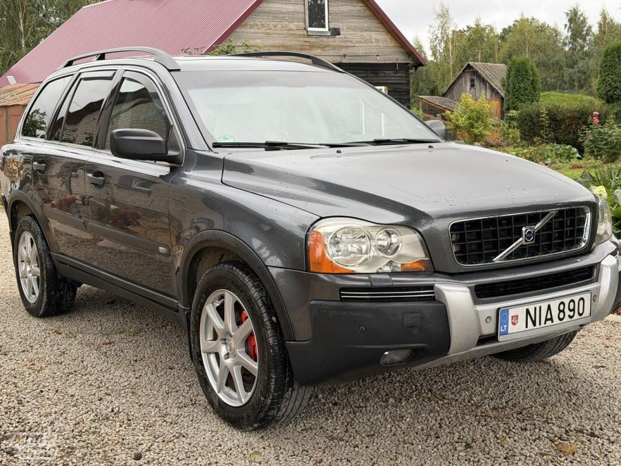 Pelēks Volvo XC90 2006 Pasvalys, ar dzinēja tilpumu 2.40 L un nobraukumu 280 tūkst. km par 5998 €, foto 1 vietnē AUTOMOTO.COM.LV