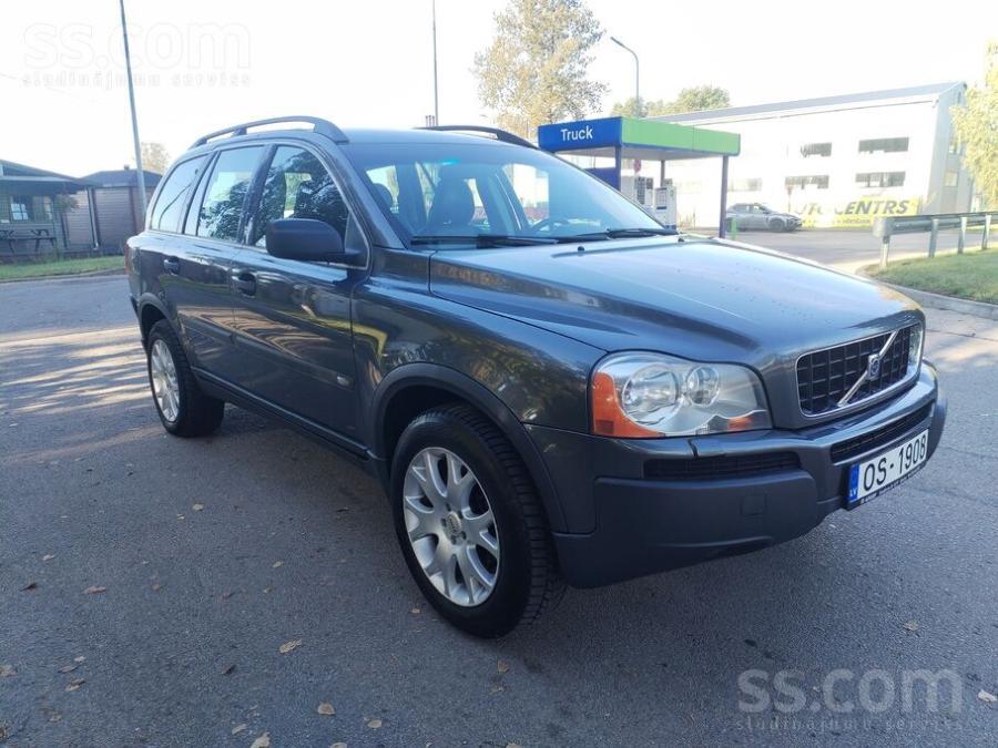 Grey Volvo XC90 2006 in Riga, with an engine capacity of 2.40 L and mileage of 310 thousand km for 5350 €, photo 8 on AUTOMOTO.COM.LV