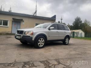 Grey Volvo XC90 2006 in Riga, with an engine capacity of 2.40 L and mileage of 424 thousand km for 2700 €, photo 7 on AUTOMOTO.COM.LV