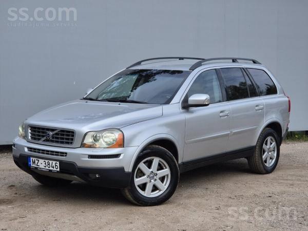Grey Volvo XC90 2007 in Riga, with an engine capacity of 2.40 L and mileage of 222 thousand km for 64990 €, photo 1 on AUTOMOTO.COM.LV