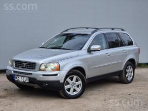 Grey Volvo XC90 2007 in Riga, with an engine capacity of 2.40 L and mileage of 222 thousand km for 64990 €, photo 1 on AUTOMOTO.COM.LV
