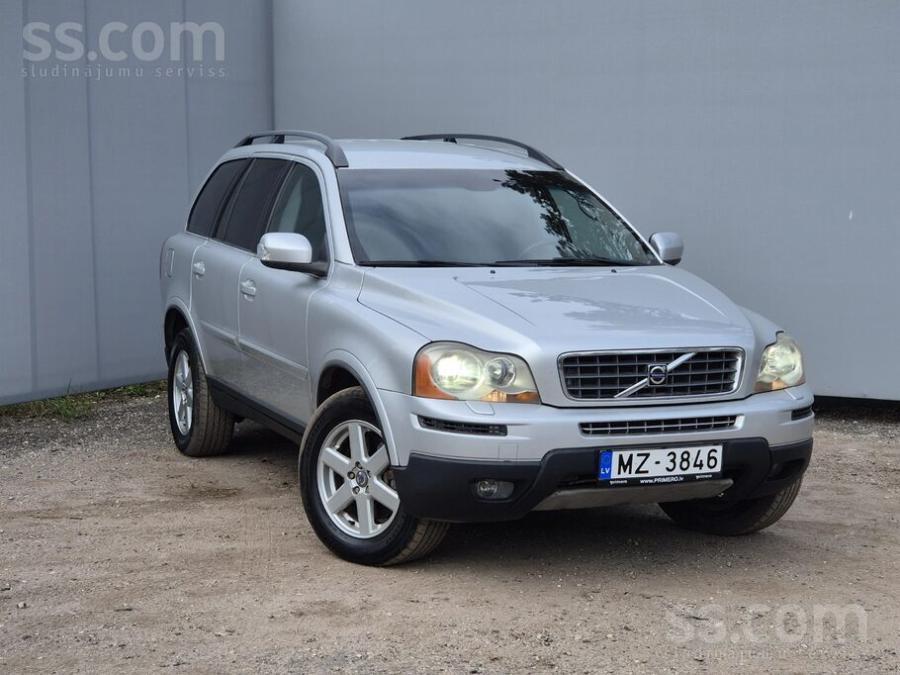 Grey Volvo XC90 2007 in Riga, with an engine capacity of 2.40 L and mileage of 222 thousand km for 64990 €, photo 2 on AUTOMOTO.COM.LV