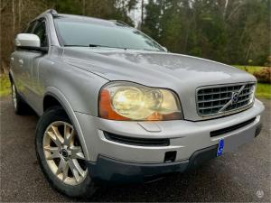 Grey Volvo XC90 2007 in Vilnius, with an engine capacity of 2.40 L and mileage of 422 thousand km for 3450 €, photo 8 on AUTOMOTO.COM.LV