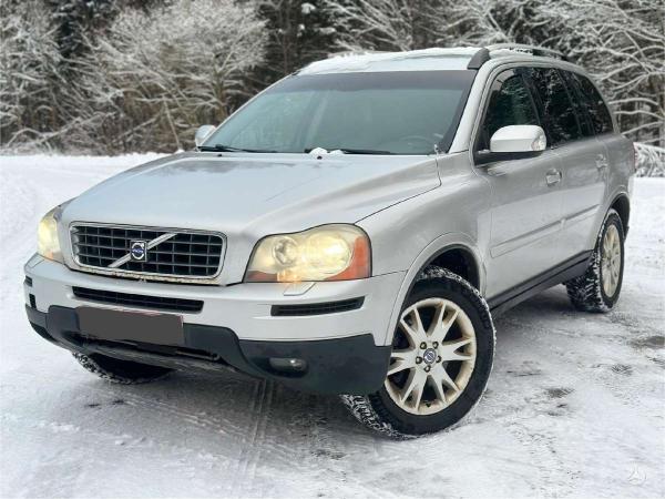 Grey Volvo XC90 2007 in Vilnius, with an engine capacity of 2.40 L and mileage of 422 thousand km for 3400 €, photo 7 on AUTOMOTO.COM.LV