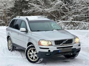 Grey Volvo XC90 2007 in Vilnius, with an engine capacity of 2.40 L and mileage of 421 thousand km for 3150 €, photo  on AUTOMOTO.COM.LV