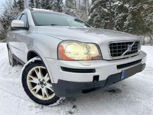 Grey Volvo XC90 2007 in Vilnius, with an engine capacity of 2.40 L and mileage of 421 thousand km for 3150 €, photo 2 on AUTOMOTO.COM.LV