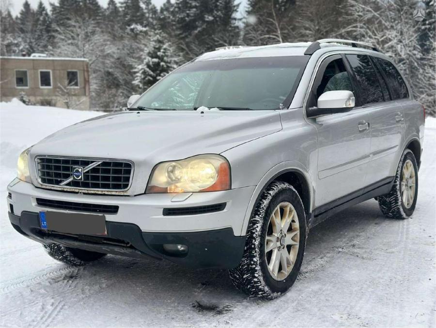 Grey Volvo XC90 2007 in Vilnius, with an engine capacity of 2.40 L and mileage of 421 thousand km for 3150 €, photo 8 on AUTOMOTO.COM.LV